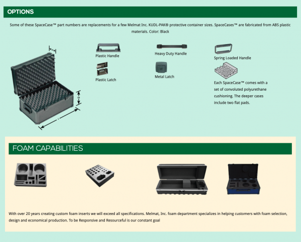 SpaceCase – Melmat Inc